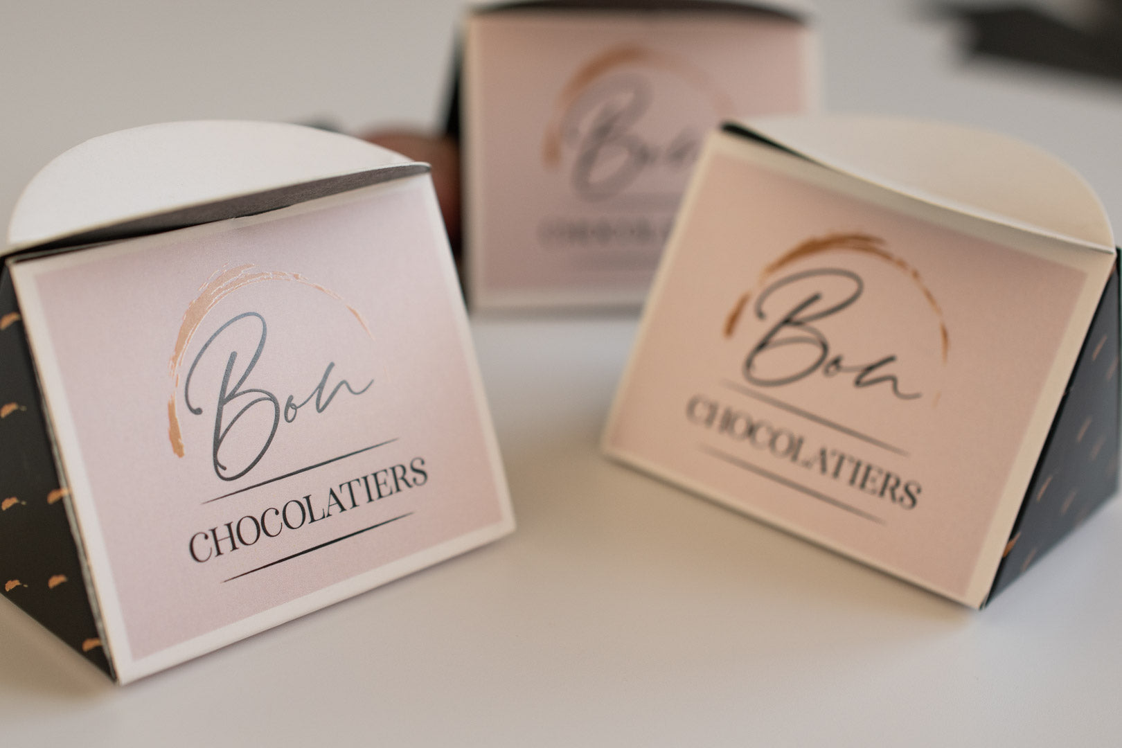 2 Piece Chocolate Box – Bon Chocolatiers